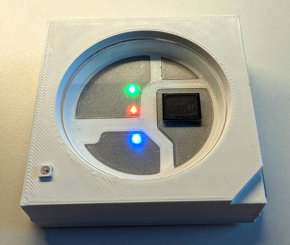 WS2812B 10001000 LED Coaster/Deco by maketvee | Download free STL model ...