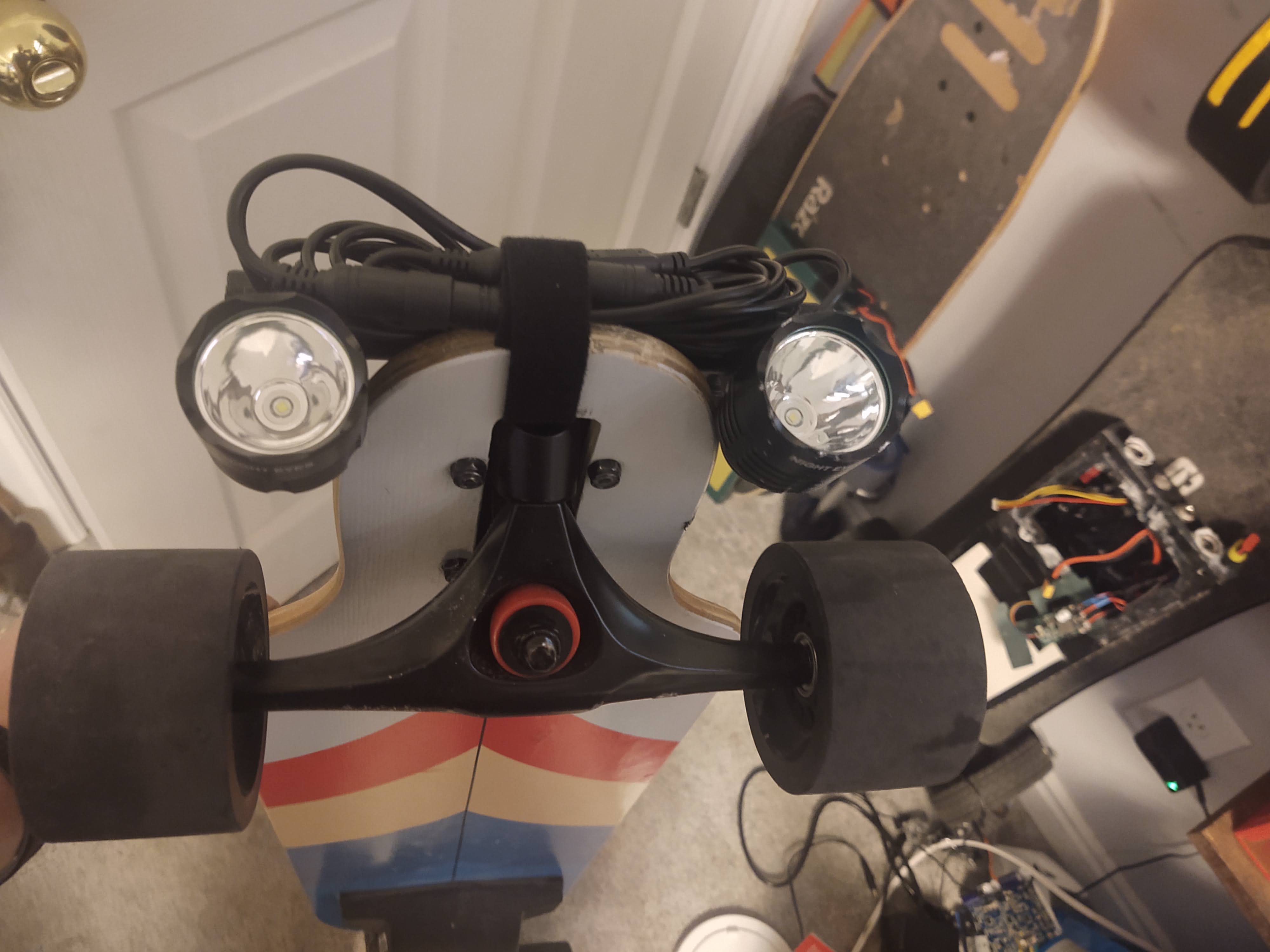 Longboard Light Mount by webbk18 | Download free STL model | Printables.com
