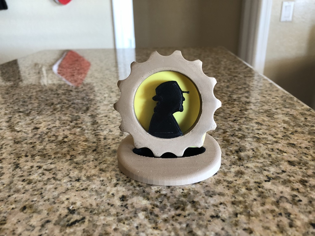 Small 3 Piece Display Stand by MeesterEd | Download free STL model ...