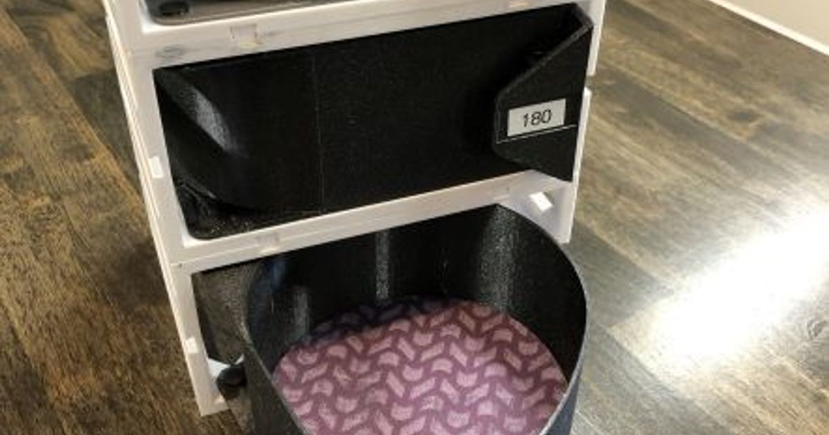 Modular sanding disc storage V1 da Hendo-designs | Scarica il modello ...