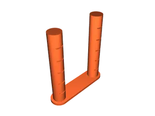Stringing Test / Temp Tower by DJGummikuh | Download free STL model ...