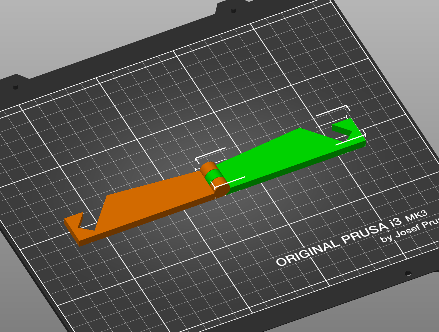 Foldable Mobile Stand (print in place) by Last Man Printing | Download ...