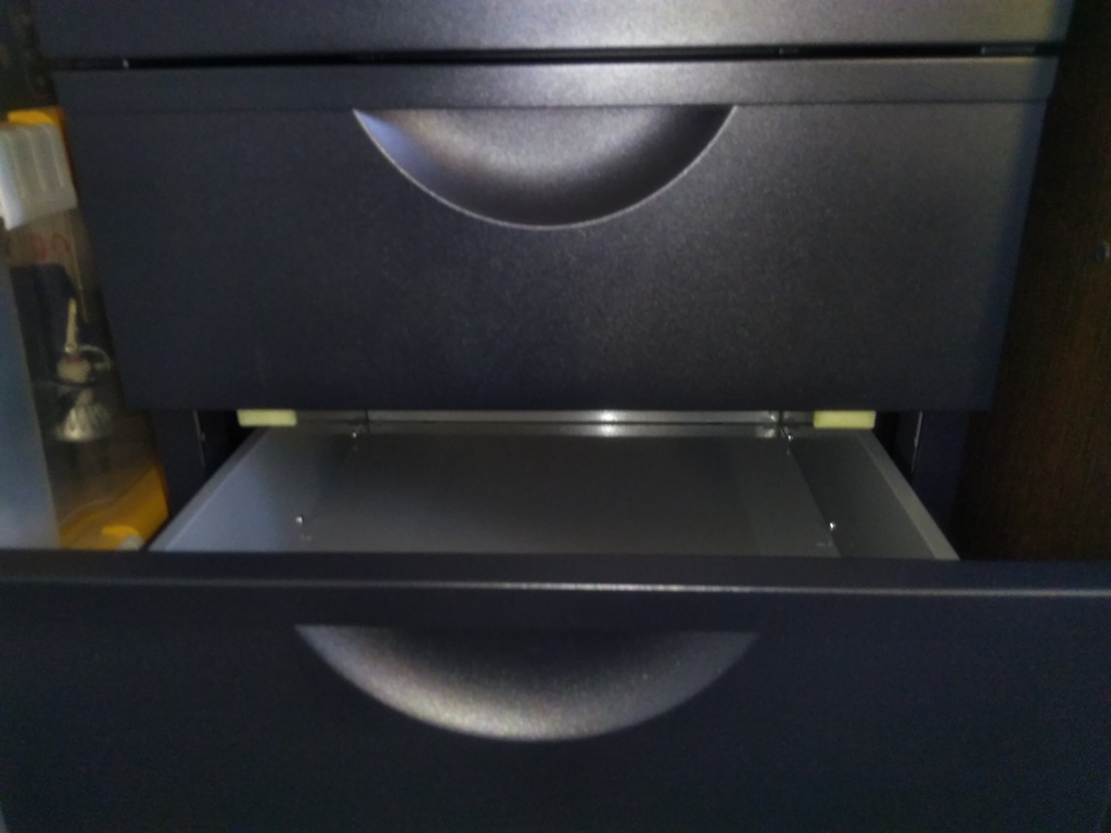 Ikea ERIK cabinet third drawer locking mechanism by Bloodhoundje ...