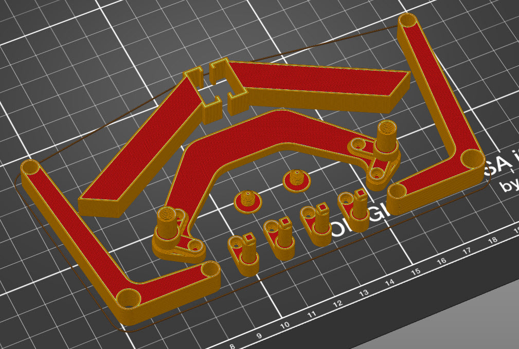 Mechanical Stand - 2 positions by Hugo | Download free STL model ...