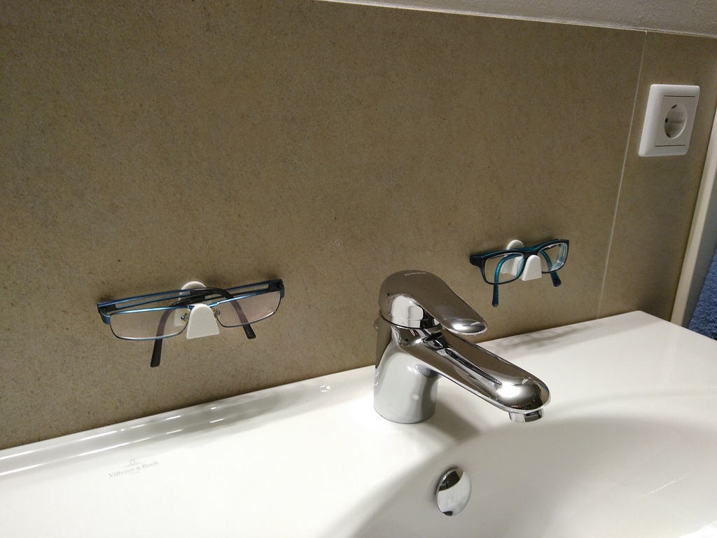 spectacle holder tape mount by FeKo | Download free STL model ...