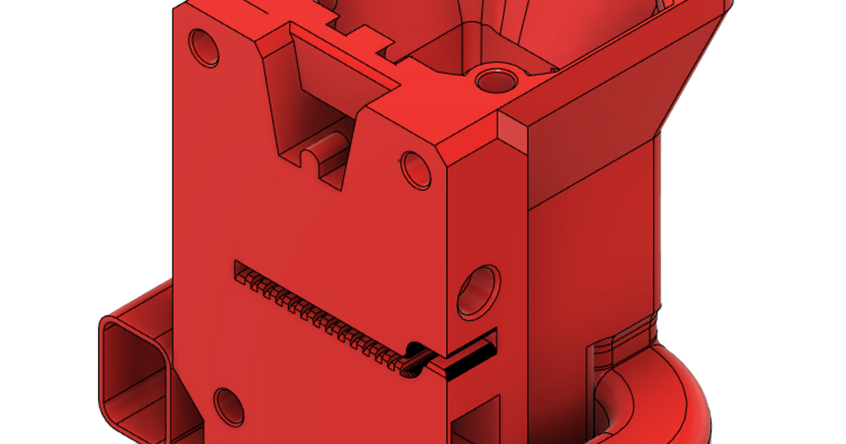 SuperSniffles 4028 Backplate for Cartesian Printers (V-minion) by ...