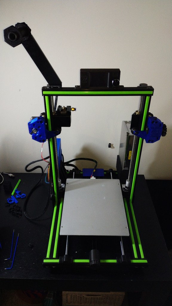 Anet E10 On-Frame Enclosure MK1 (2020 Extrusion) by JdogAwesome ...