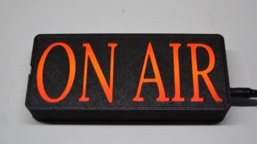 ON-Air sign LED by Sica | Download free STL model | Printables.com
