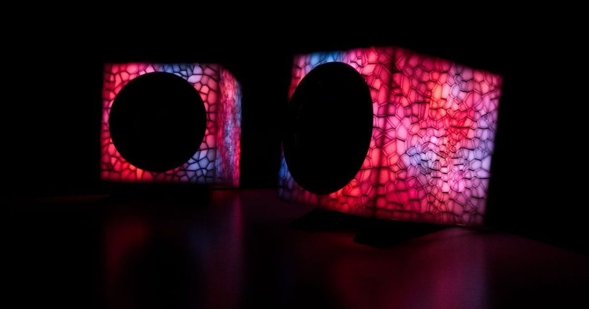 3D Printed Reactive LED Speakers by scholtzan | Download free STL model ...
