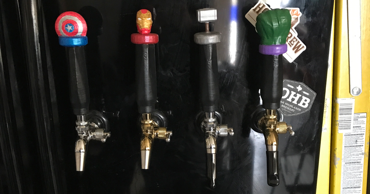 Thor Tap Handle by NickB | Download free STL model | Printables.com