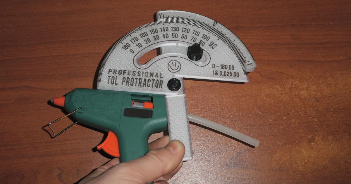 Professional Protractor for CAD modelling (0.025 degree precision angle ...