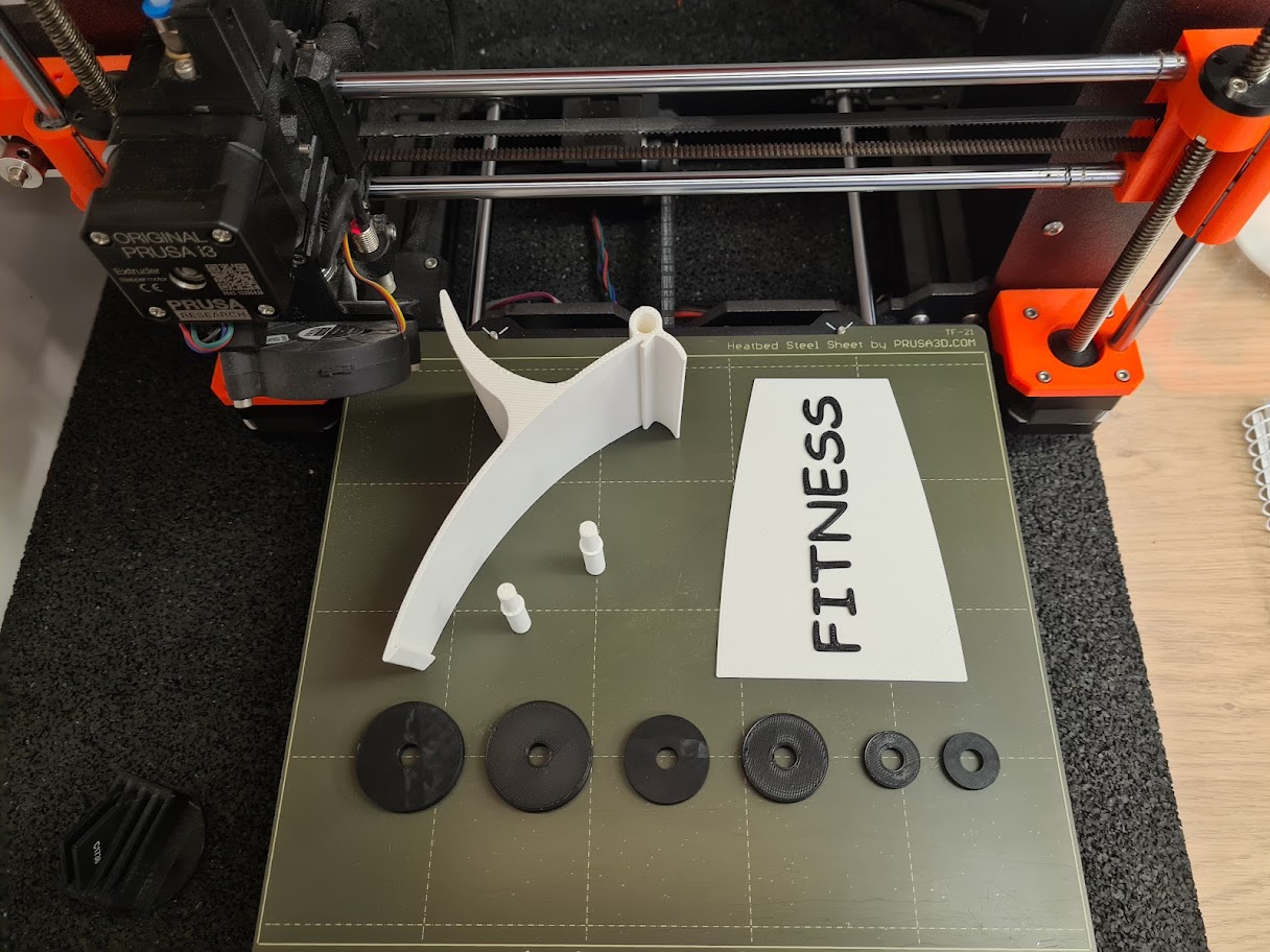 Fitness Phone Stand by Wilko_SLO | Download free STL model | Printables.com