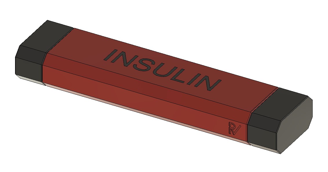 Insulin pen box by Ranppa | Download free STL model | Printables.com