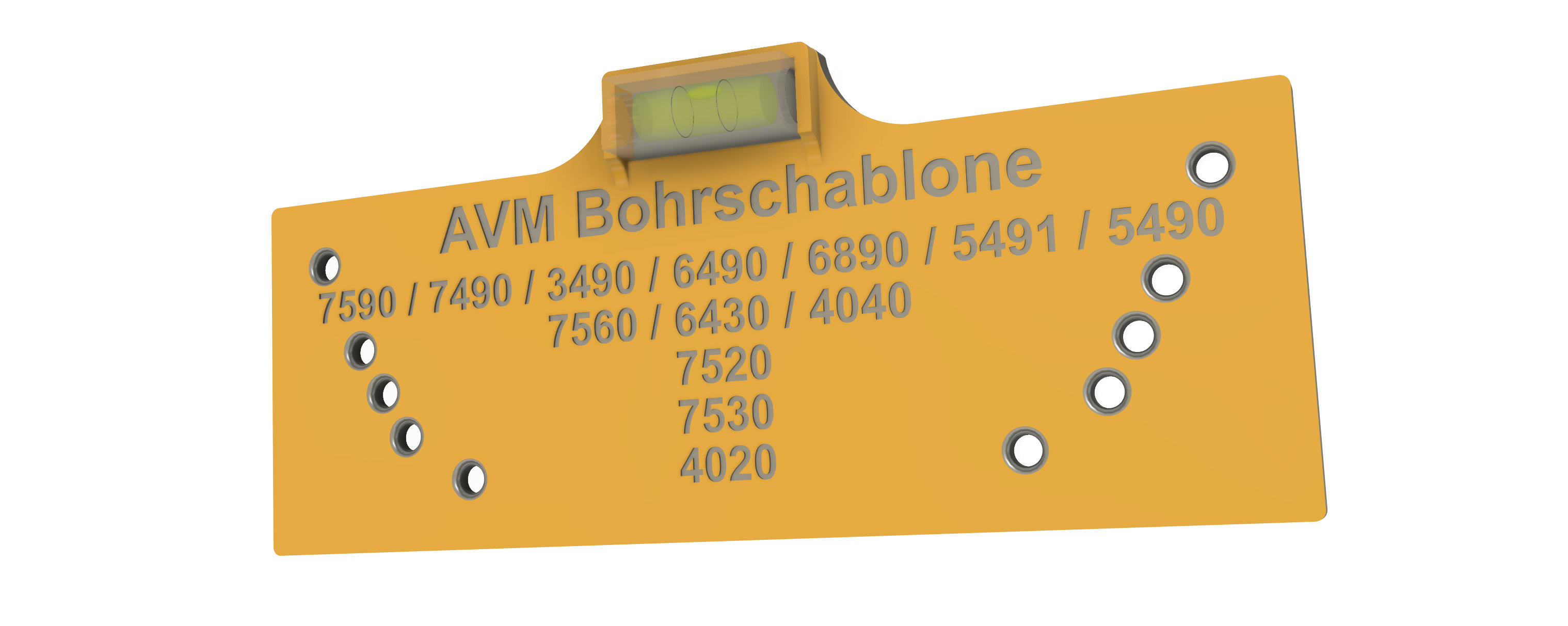 AVM Bohrschablone V4 by 3D Design SBK | Download free STL model ...