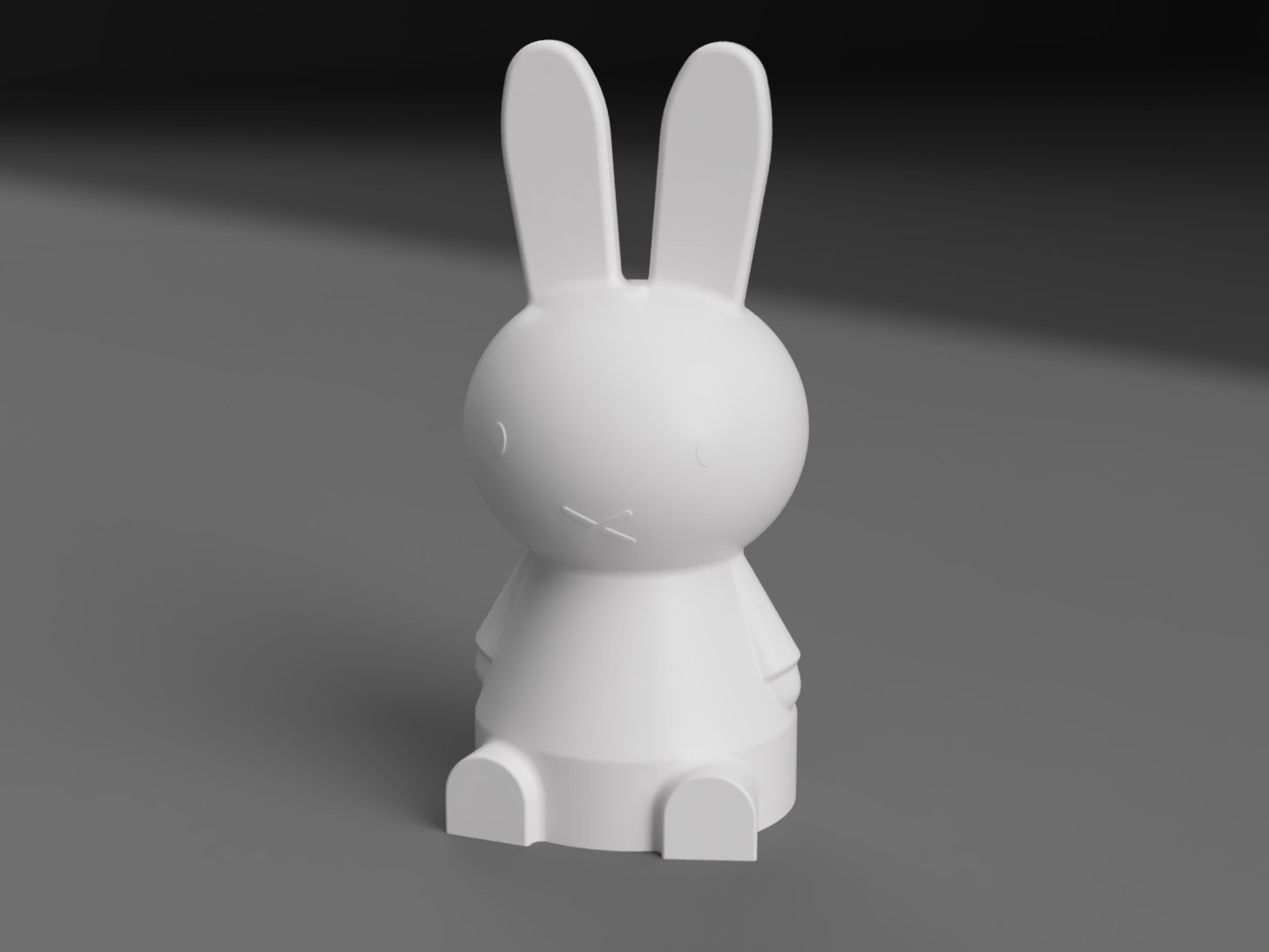 Miffy table lamp by Rens | Download free STL model | Printables.com