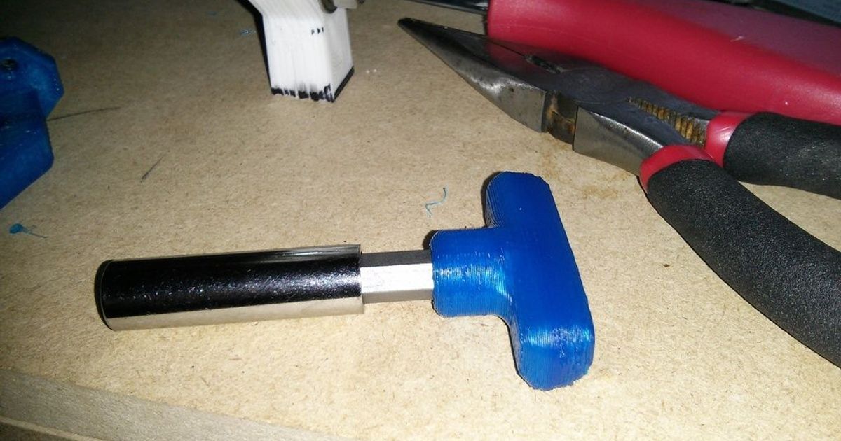 Simple mini T driver by Richard M | Download free STL model ...