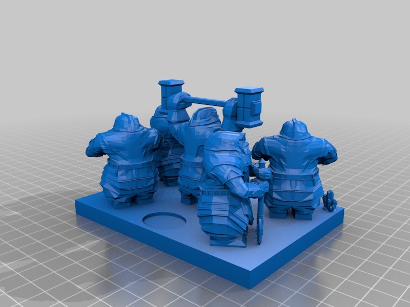 Horde of golem by gholland | Download free STL model | Printables.com