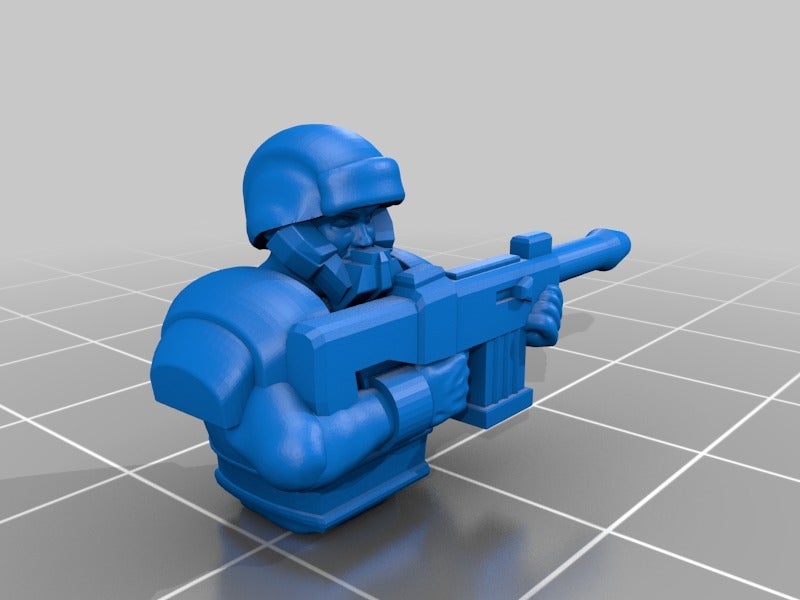 PDF Trooper Set 1 (non-heroic ver) by Miller Bro | Download free STL ...