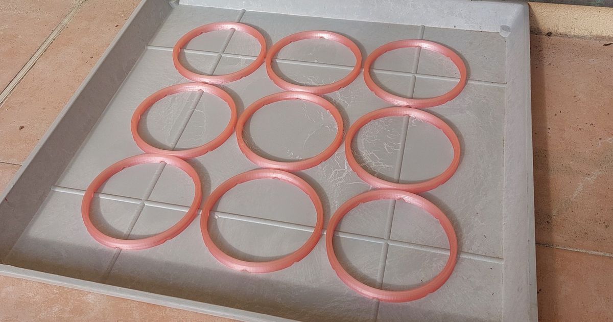 Pot Saucer Spacer by vmeurisse | Download free STL model | Printables.com