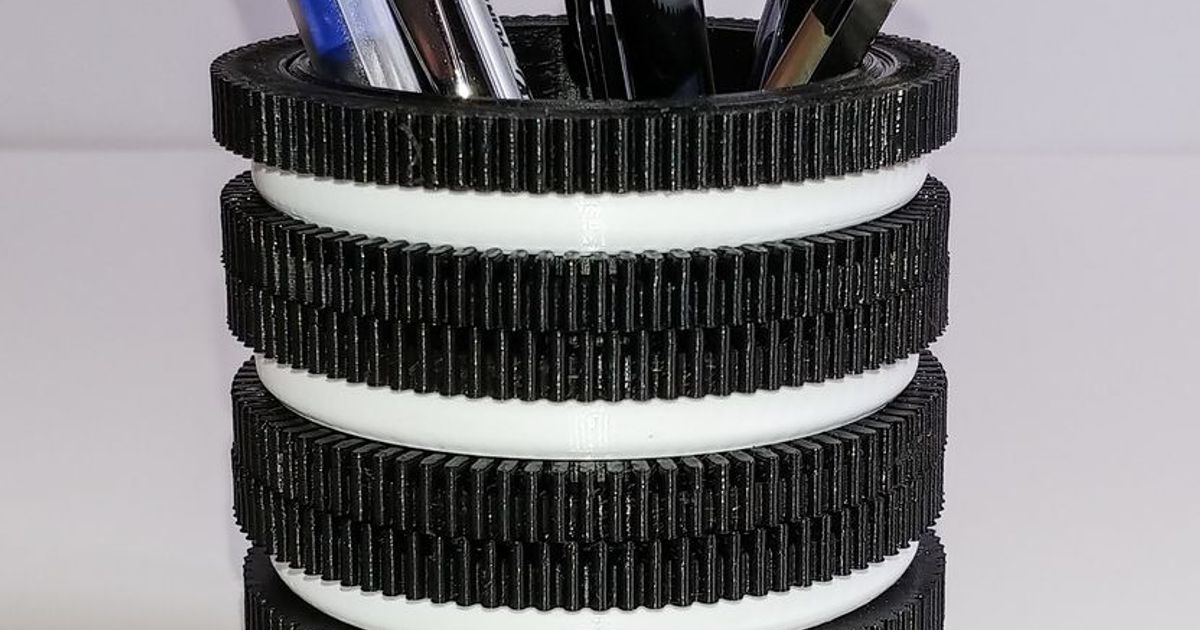 Oreo Cookie Pen Holder by Tom Finzel | Download free STL model ...