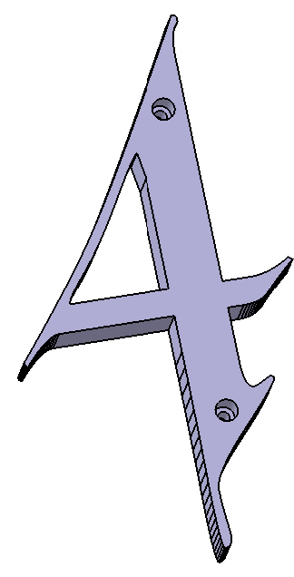Number 4 by CADGUY88 | Download free STL model | Printables.com