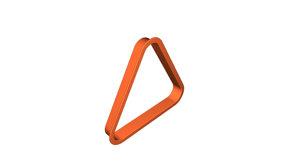 Pool Triangle - model for any size ball by hwmonkey | Download free STL ...