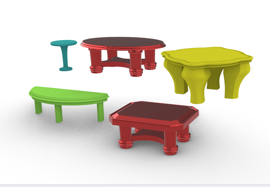 Tables by carlascreashuns | Download free STL model | Printables.com