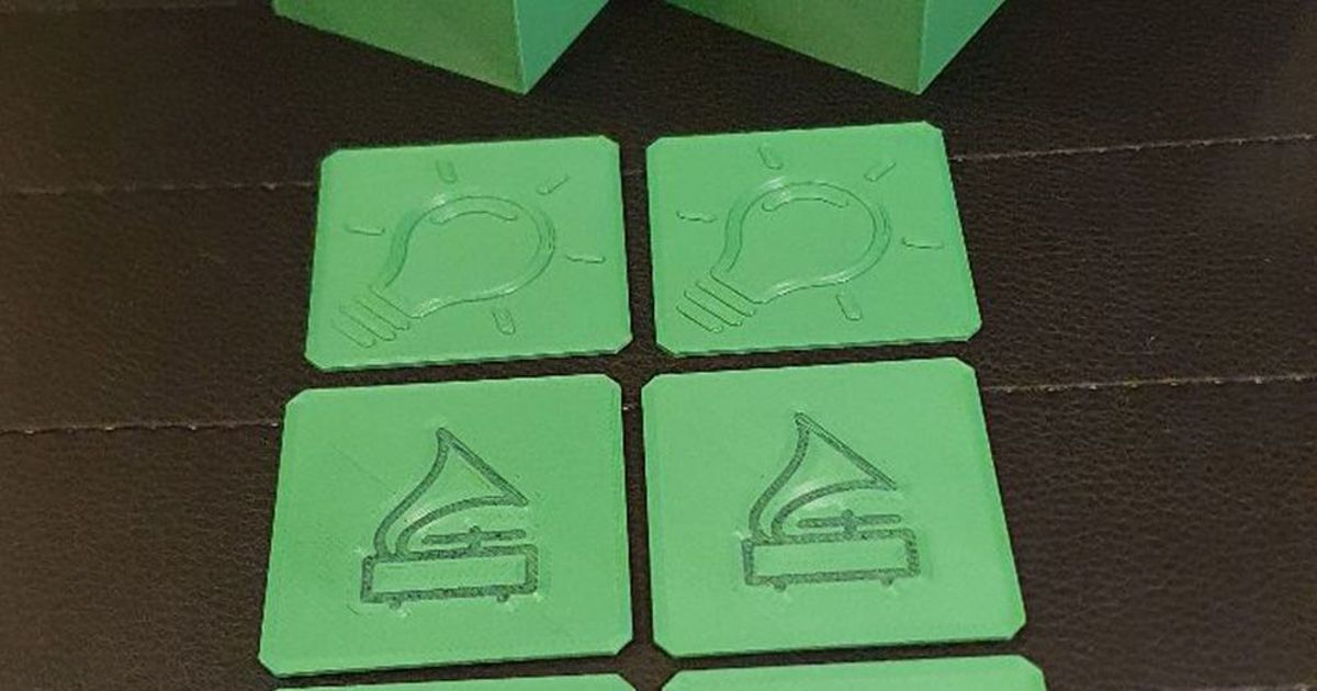 Memory game with box by Tomas | Download free STL model | Printables.com