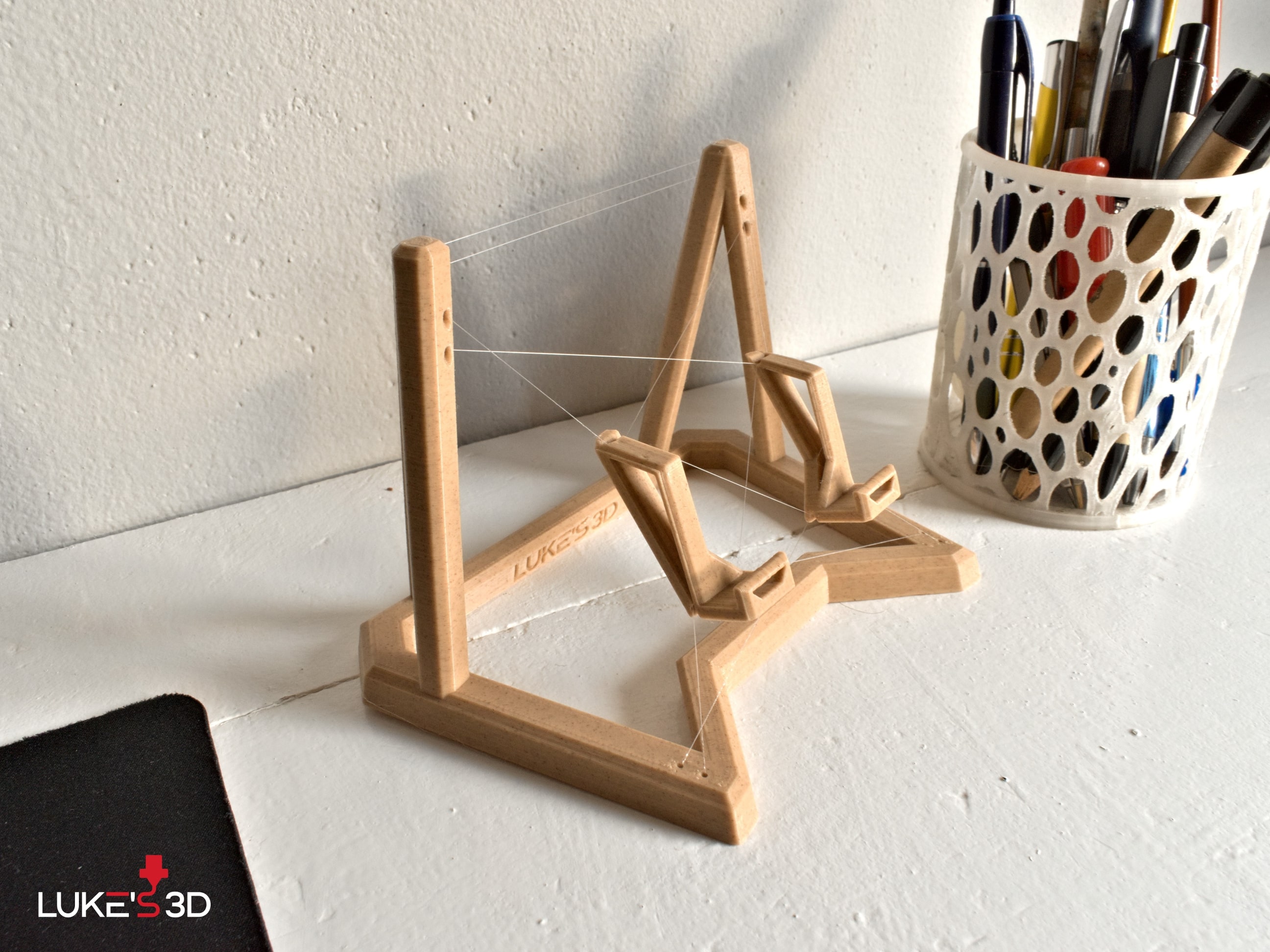 Impossible phone stand by Luke's 3D | Download free STL model ...