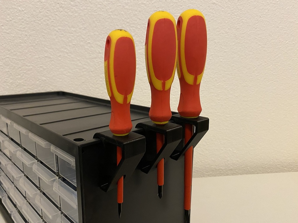 Screwdriver holder for Stanley drawer by 3ddruckmarc | Download free ...