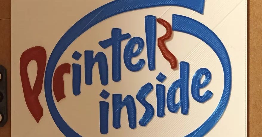 Printer "intel" inside von MSPrint | Kostenloses STL-Modell ...