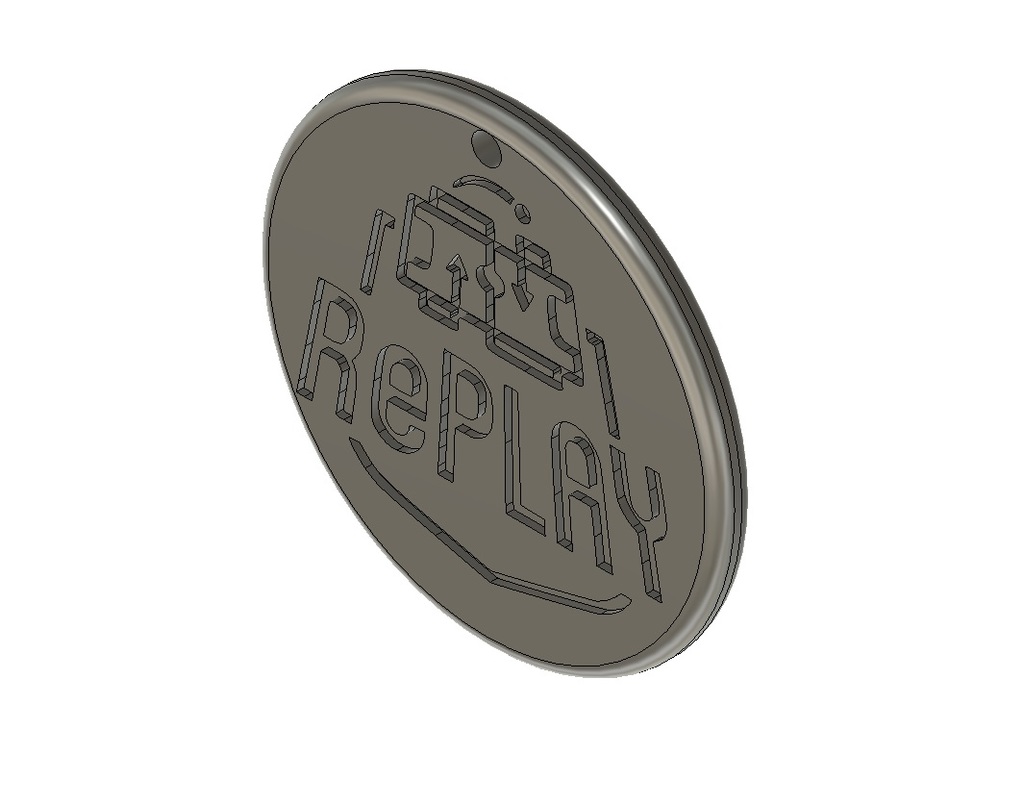 RePLAY Ornament (FIRST LEGO League) by Ken | Download free STL model ...
