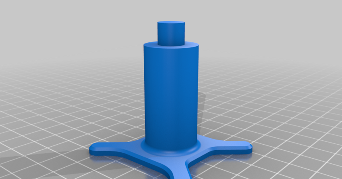 Quad Stand Work/Display by 3D Cre8 | Download free STL model ...