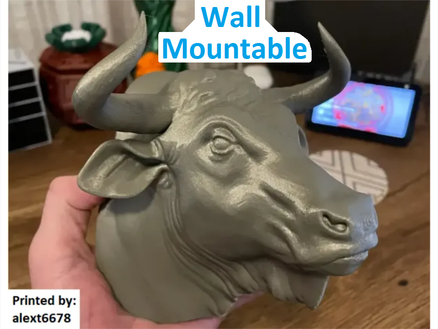 Bull by UWcharlie1983 | Download free STL model | Printables.com