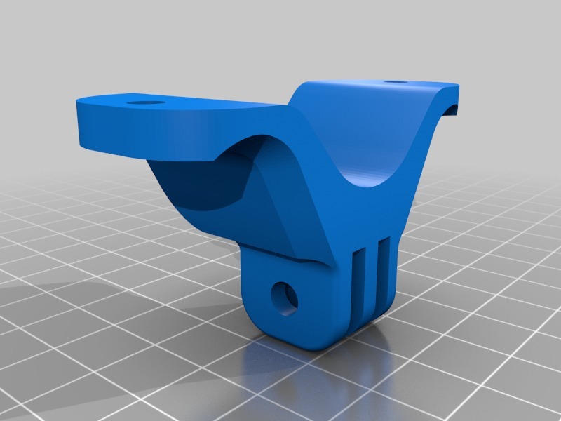 Bicycle stem based gopro mount by thm | Download free STL model ...