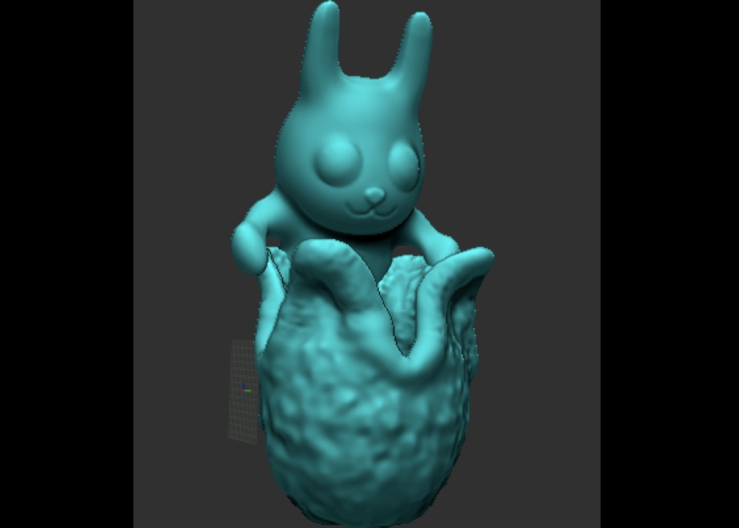Alien Egg Cute Easter Bunny Facehugger by BladebornStudio | Download ...