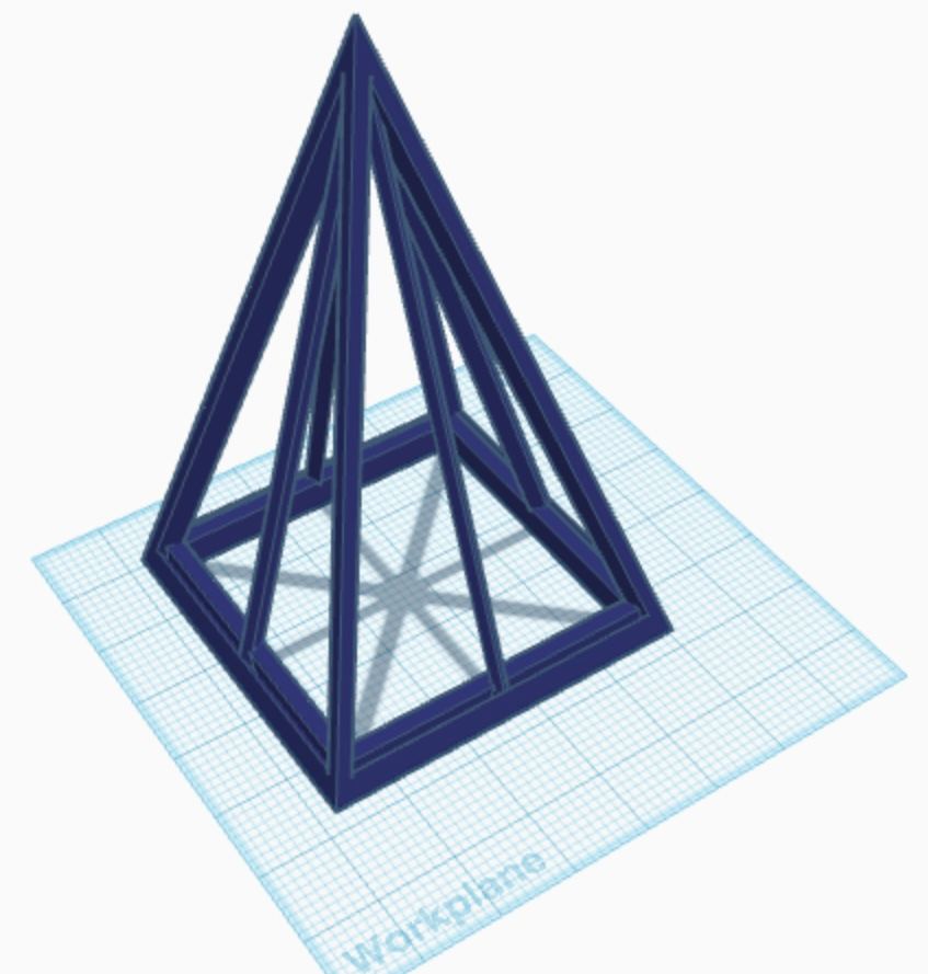 8 sided pyramid Tall by CoolNeal | Download free STL model | Printables.com