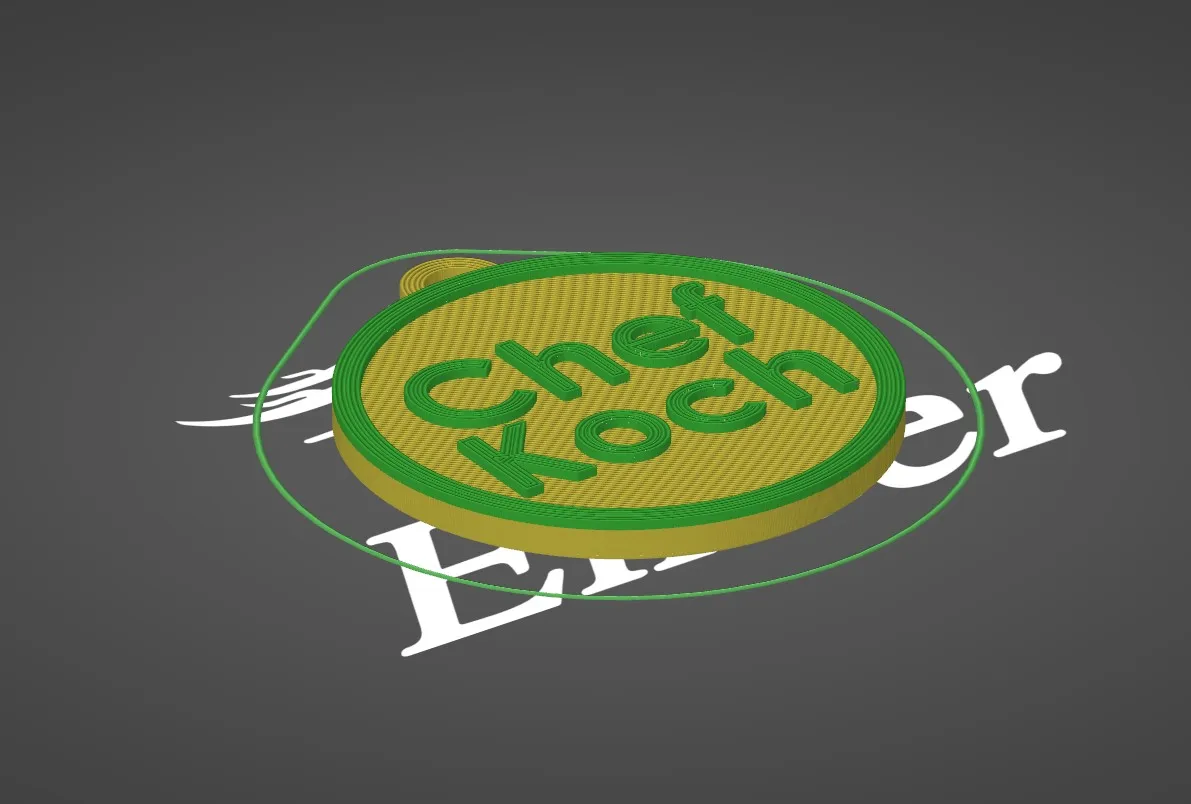 Chef Koch Keychain by Max Siebenschläfer | Download free STL model ...