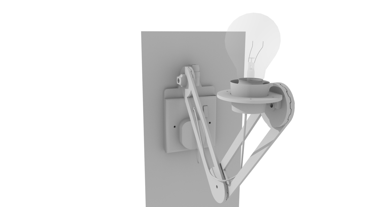 Wall lamp by xaray | Download free STL model | Printables.com