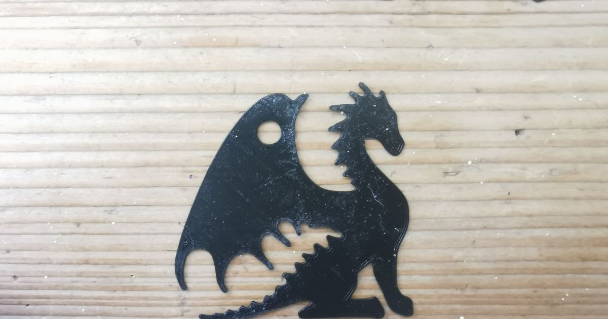 dragon 2d by KRAB | Download free STL model | Printables.com