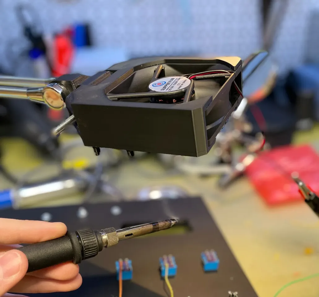 80x25mm Fan - Solder Fume Extractor-prototype by alexander2.0 ...