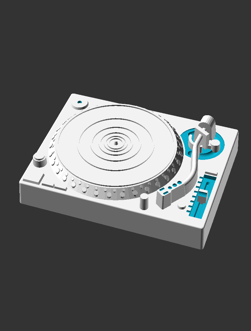 Turntable by Jack | Download free STL model | Printables.com