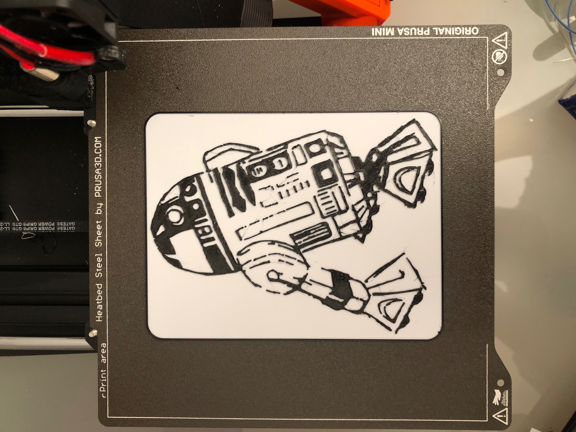 Plaque of my favourite Droid by Oney | Download free STL model ...