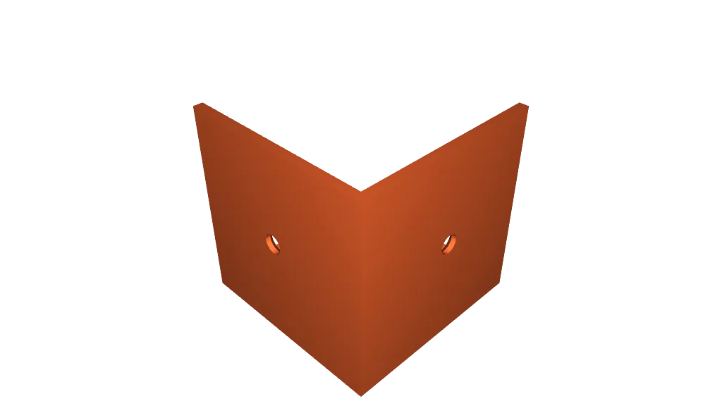 3 faces mounting bracket for cupboard or wardrobe by Nebulus | Download ...