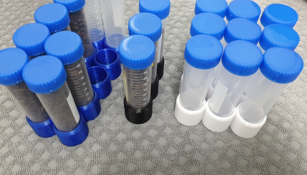 Test Tube Holder (single dose) by Greztukas | Download free STL model ...