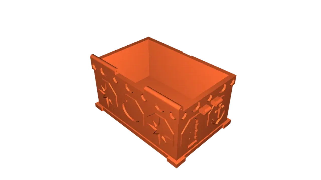 Gold Chest by dracnas | Download free STL model | Printables.com