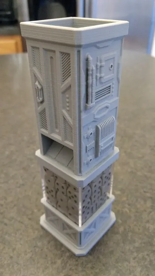 Dice Base / Dice Tower by PUDDLEFIST | Download free STL model ...
