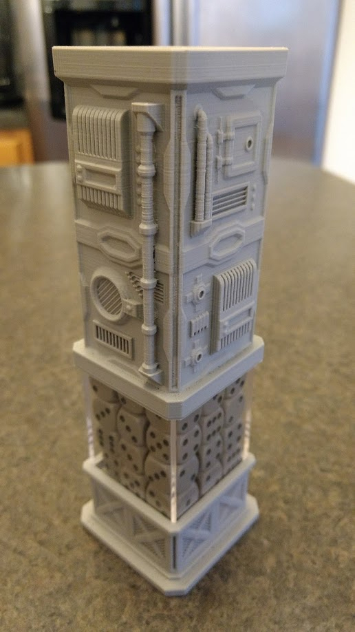 Dice Base / Dice Tower by PUDDLEFIST | Download free STL model ...