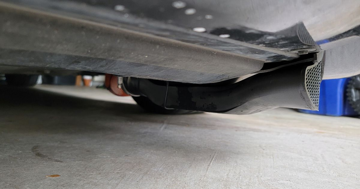 Brake Cooling Duct by Boss_Hoss990 | Download free STL model ...