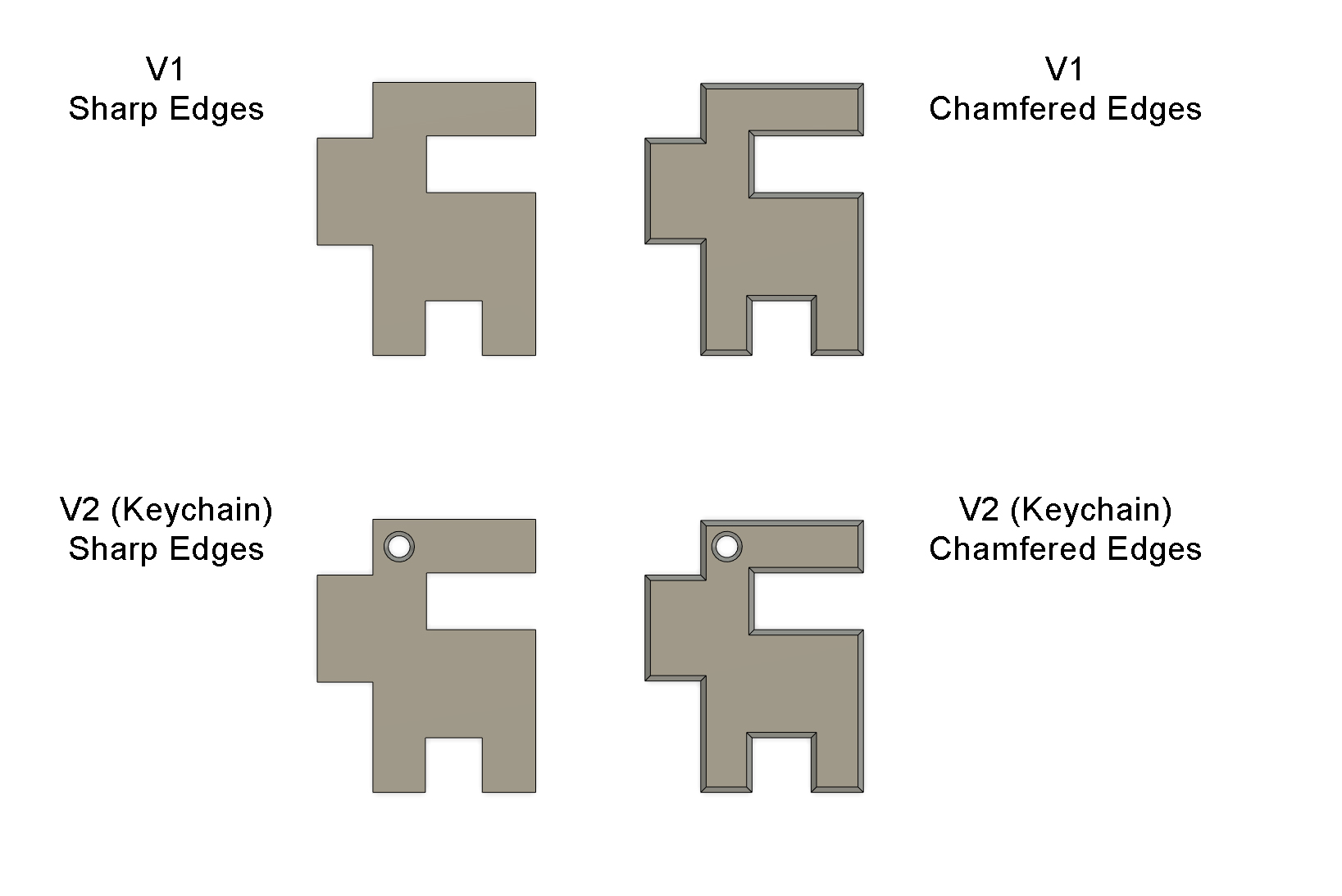Interlocking Among Us Crewmate by Atom's Lab | Download free STL model ...